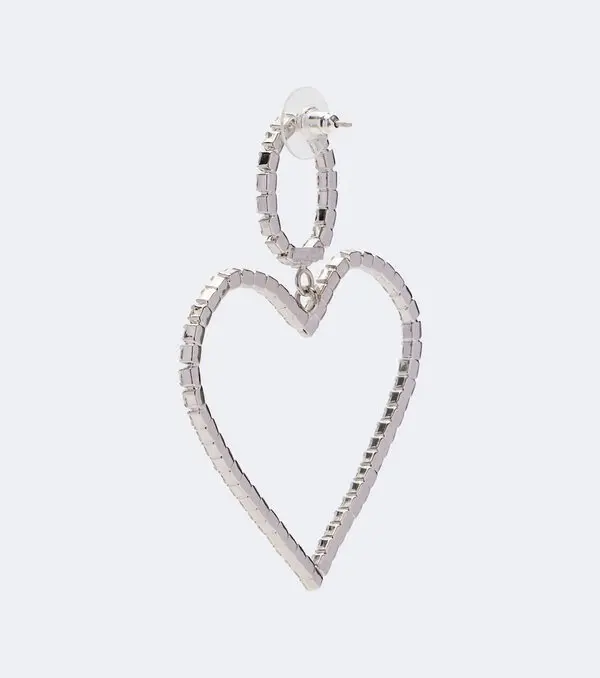 Isabel Marant Étoile Eden Asymmetric Embellished Earrings