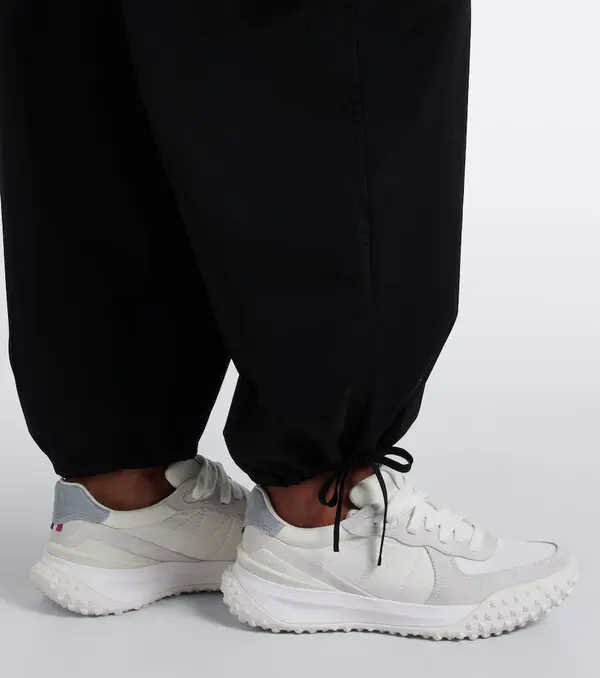 Moncler Citytrek Suede-trimmed Sneakers