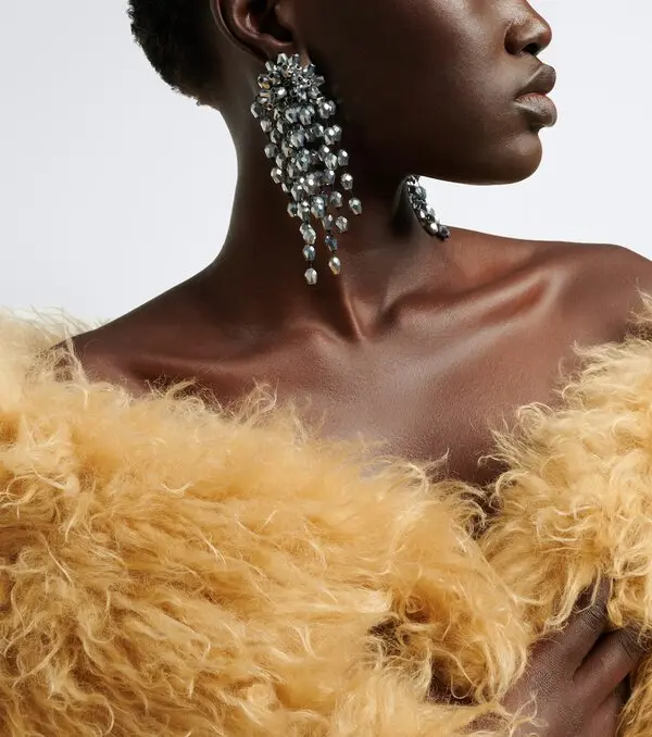 Isabel Marant Étoile Hanabi Beaded Clip-on Earrings