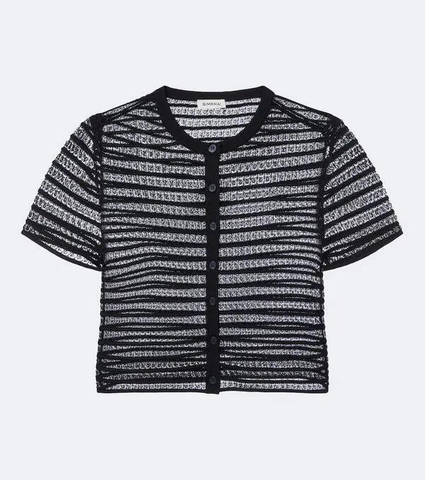 Simkhai Holli Lace Cardigan - Black