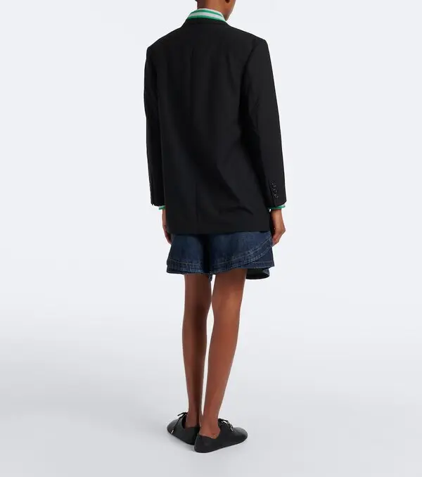 Loewe Paneled Denim Bermuda Shorts