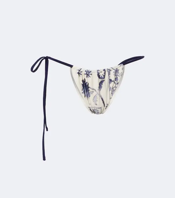 SIR. Phillipa Floral Bikini Bottoms - Blue