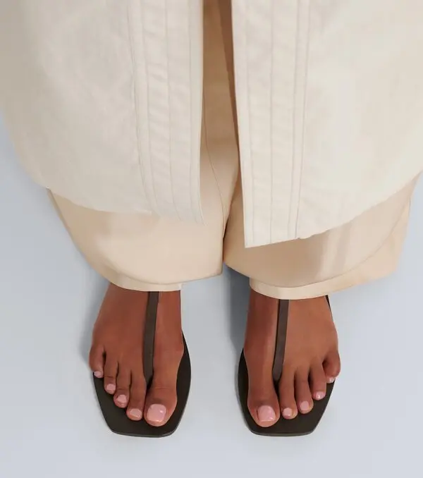 A.emery Clara Suede Thong Sandals