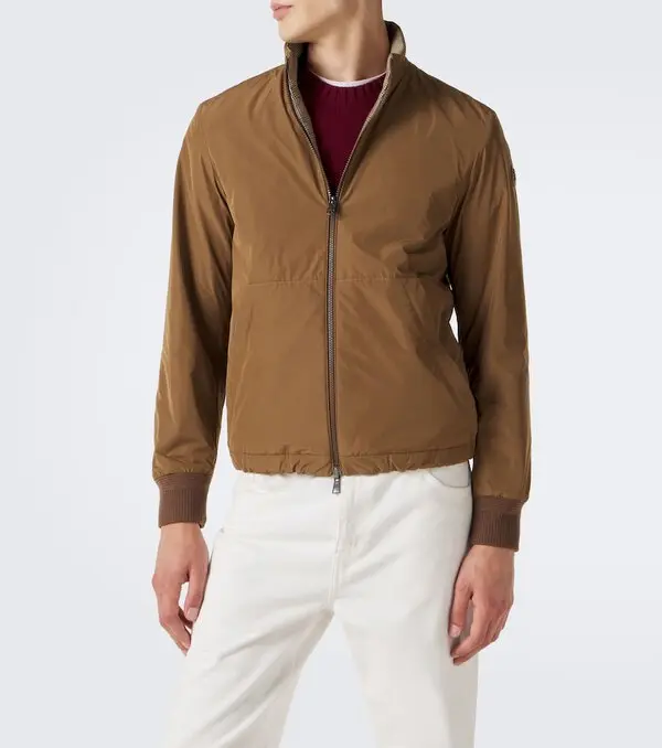 Moncler Reversible Virgin Wool Bomber Jacket