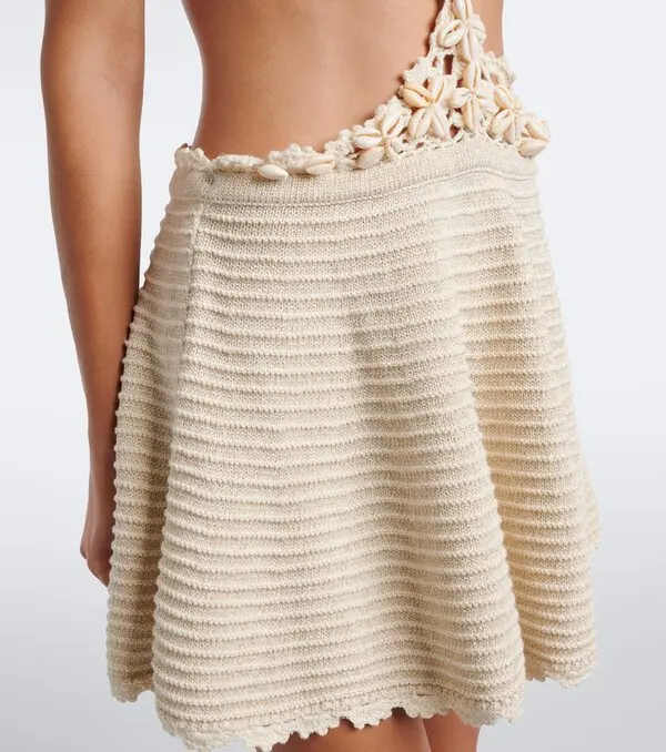 Retrofete Aisola Crochet Minidress