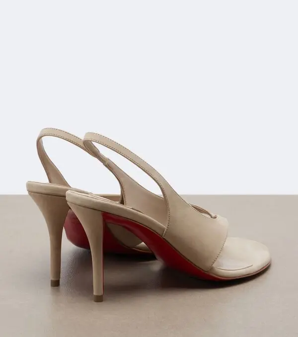 CHRISTIAN LOUBOUTIN Miss Z Suede Thong Sandals