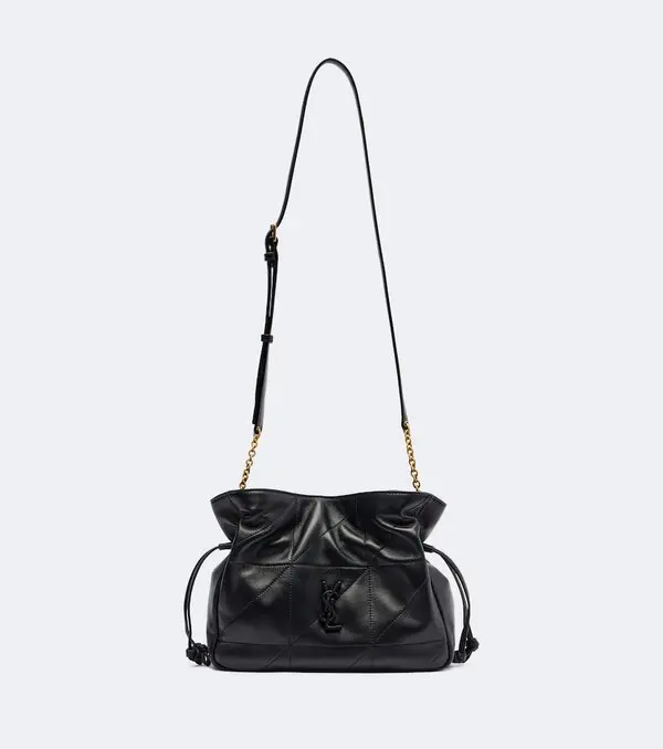 Saint Laurent Jamie Leather Shoulder Bag - Black