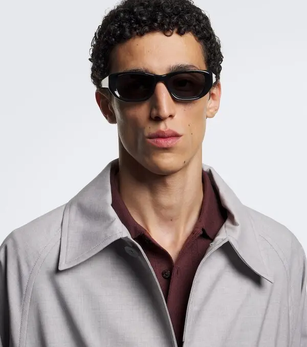 SATO Rectangular Acetate Sunglasses