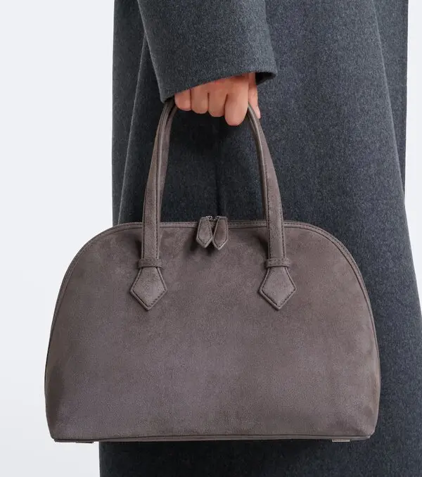 A.emery Harnick Suede Top Handle Bag - Grey