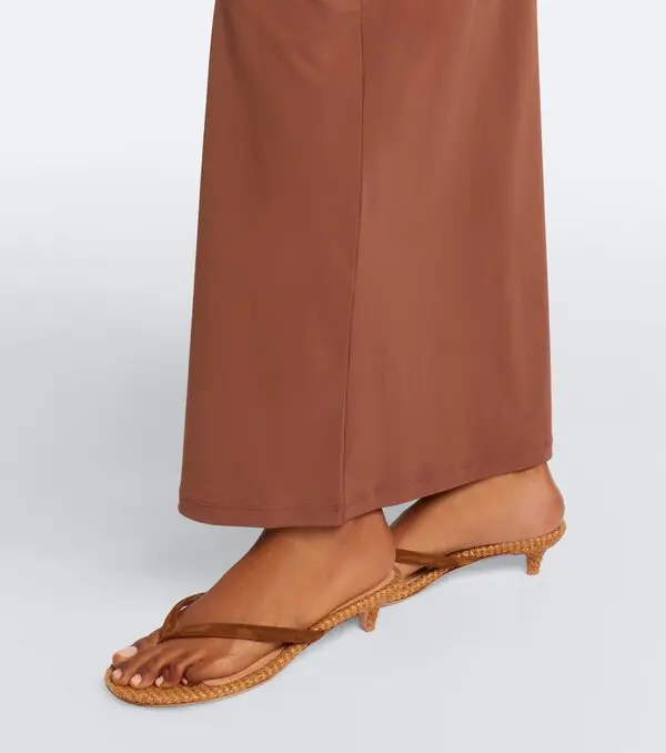 Christopher Esber Arced Ruched Maxi Dress