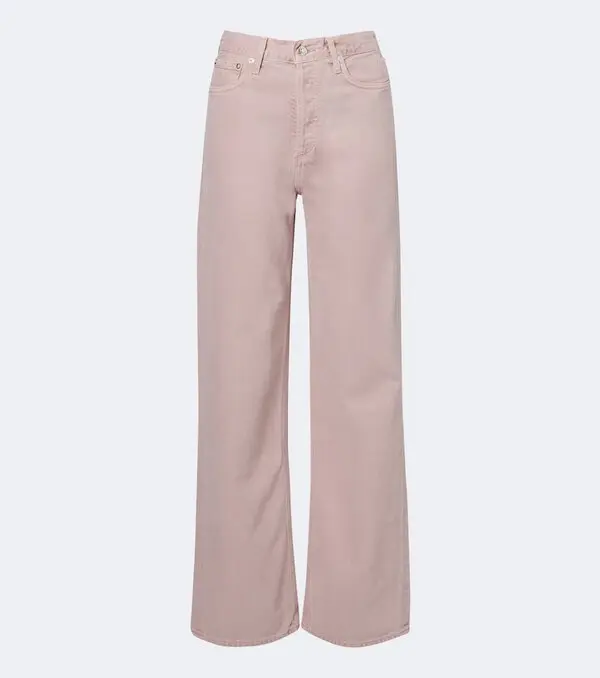 AGOLDE Ren Wide-leg Jeans - Pink