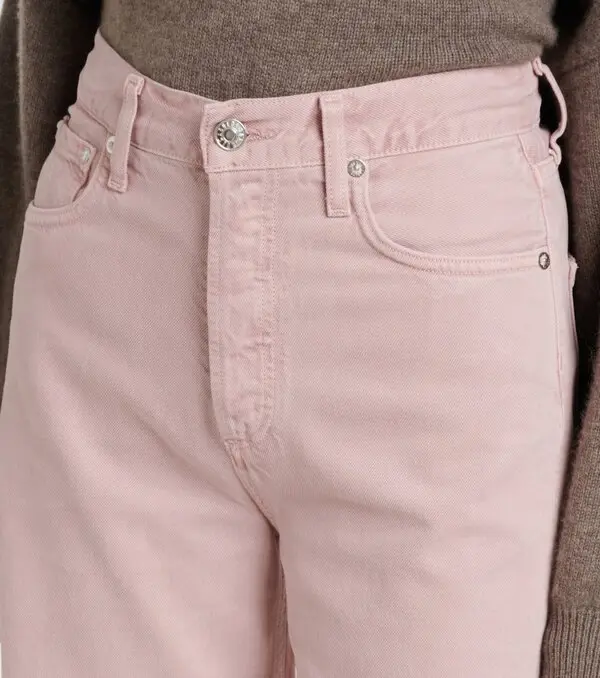 AGOLDE Ren Wide-leg Jeans - Pink
