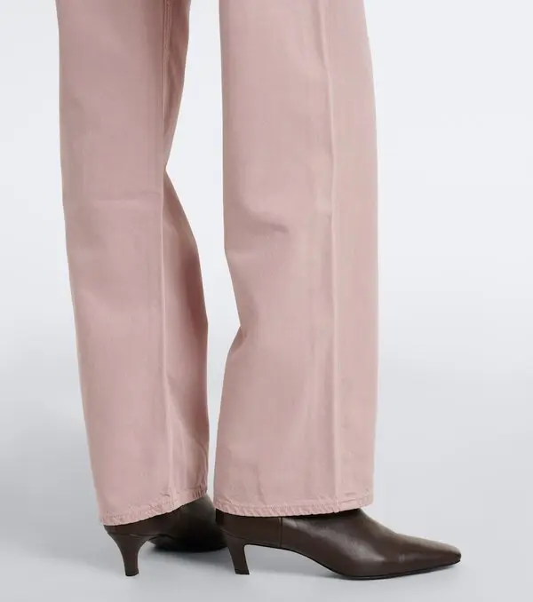 AGOLDE Ren Wide-leg Jeans - Pink