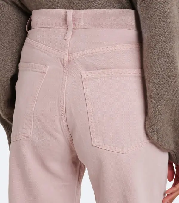AGOLDE Ren Wide-leg Jeans - Pink