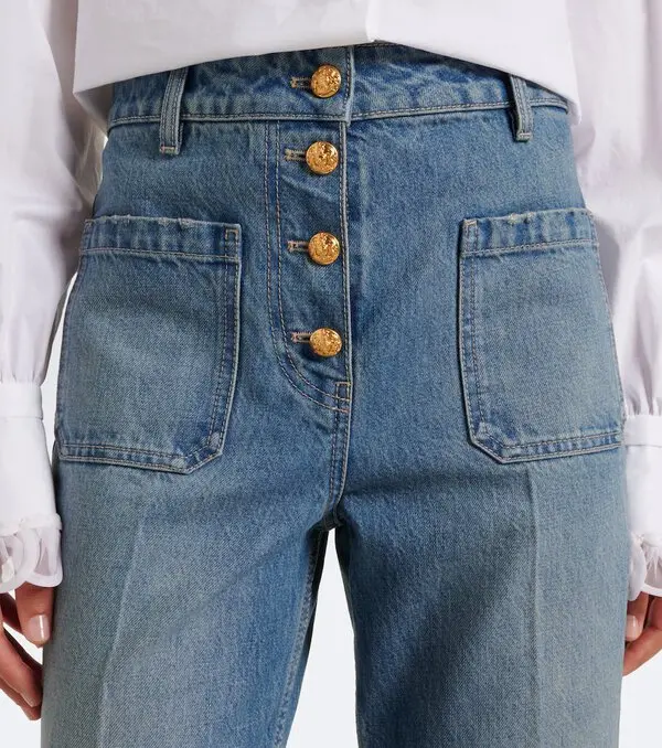 Valentino Garavani Straight Leg Jeans