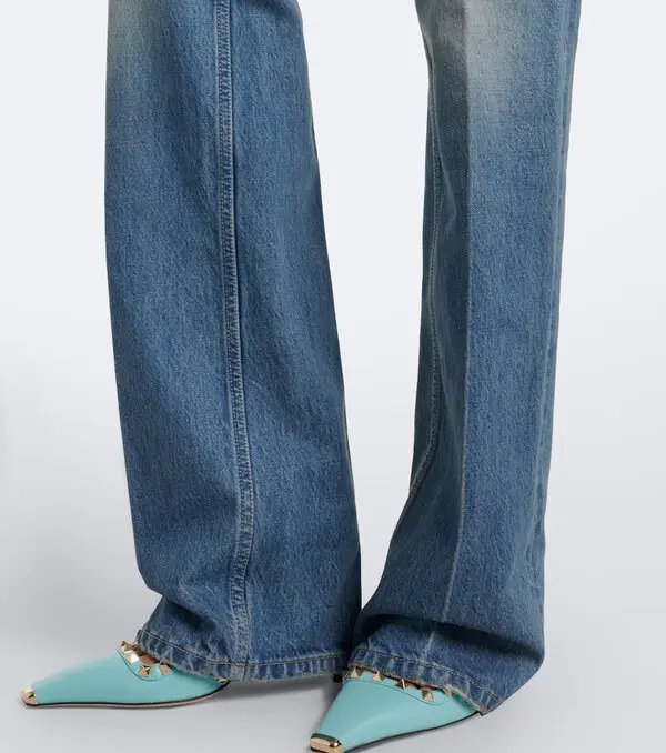 Valentino Garavani Straight Leg Jeans