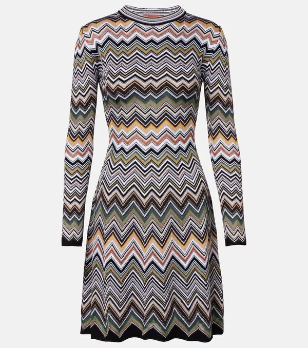 Missoni Zigzag Minidress - Multicoloured
