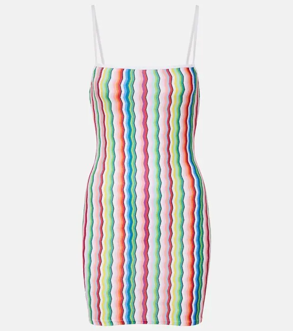 Missoni Zigzag Knit Mini Dress - Multicoloured