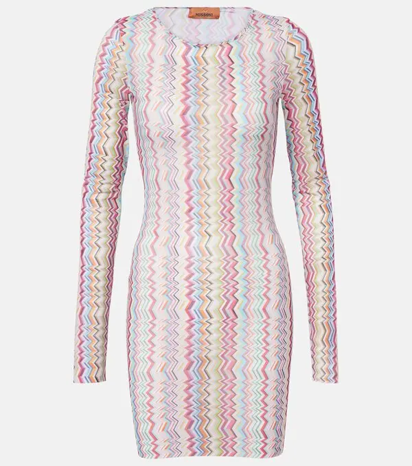 Missoni Zigzag Minidress - Multicoloured