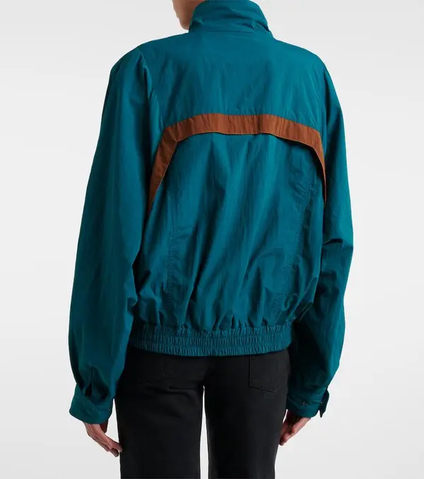 Saint Laurent Cassandre Faille Technical Jacket
