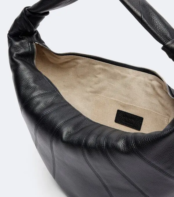 LEMAIRE Croissant Shoulder Bag - Black