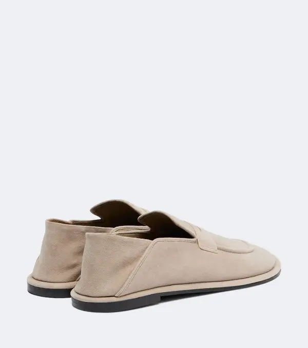 A.emery Clarence Suede Penny Loafers