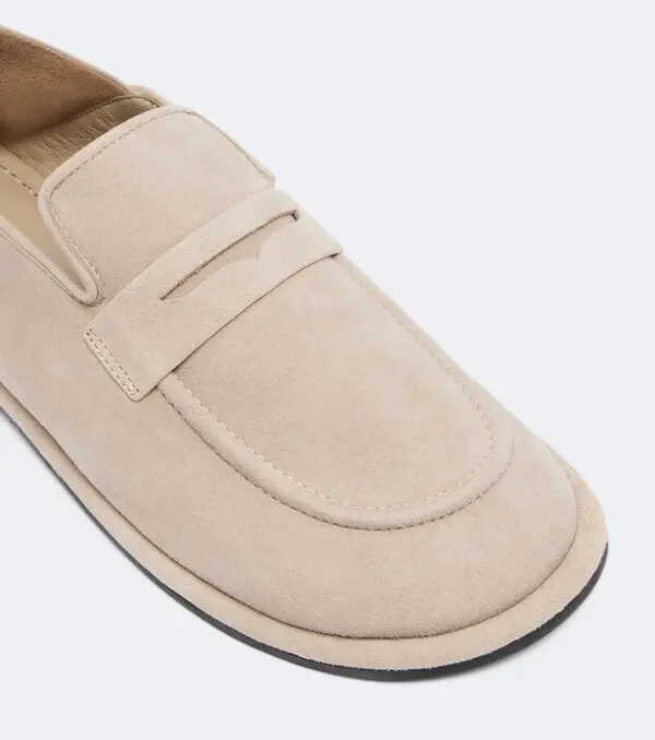 A.emery Clarence Suede Penny Loafers