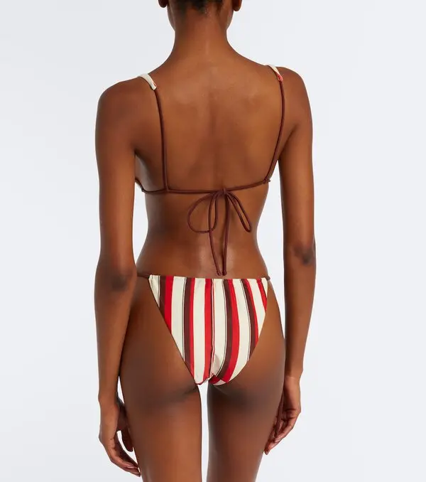SIR. Alva Striped Bikini Bottoms