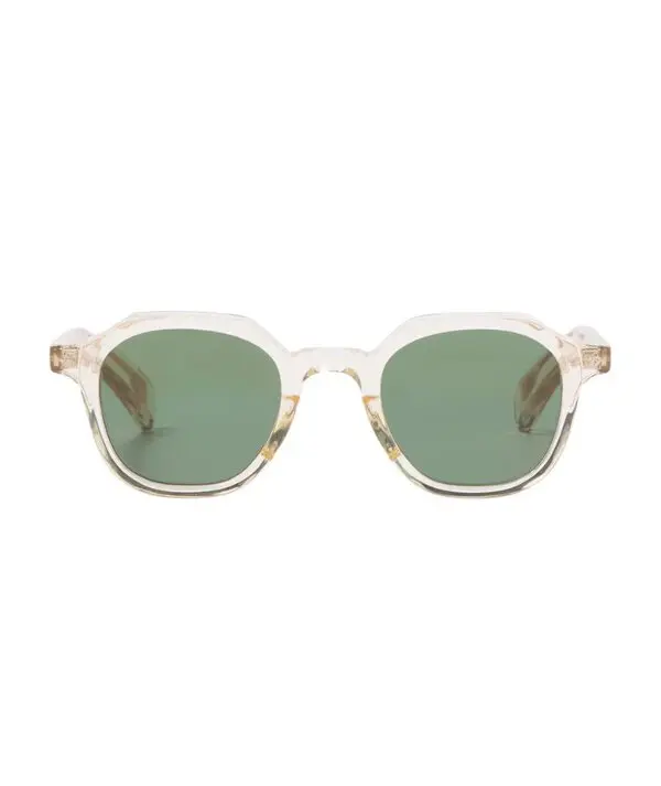 SATO Perse Round Frame Sunglasses - Transparent
