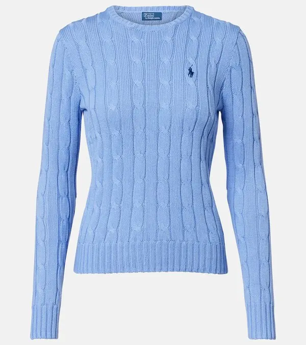Polo Ralph Lauren Cable-knit Cotton Sweater - Blue