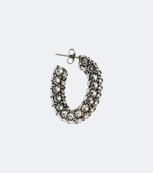 Isabel Marant Étoile Crystal-embellished Hoop Earrings
