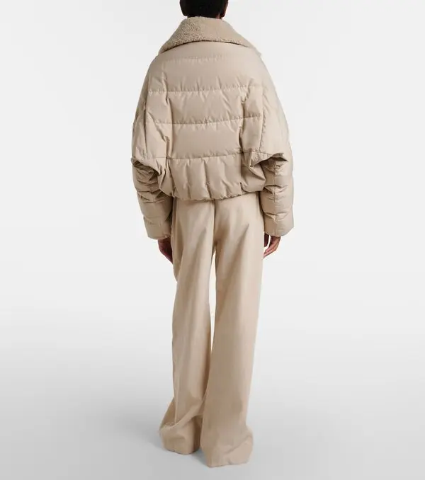 Brunello Cucinelli Cotton-blend Corduroy Wide-leg Pants