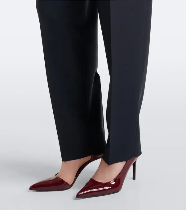 RÓHE Daria Wool And Mohair Pants - Blue