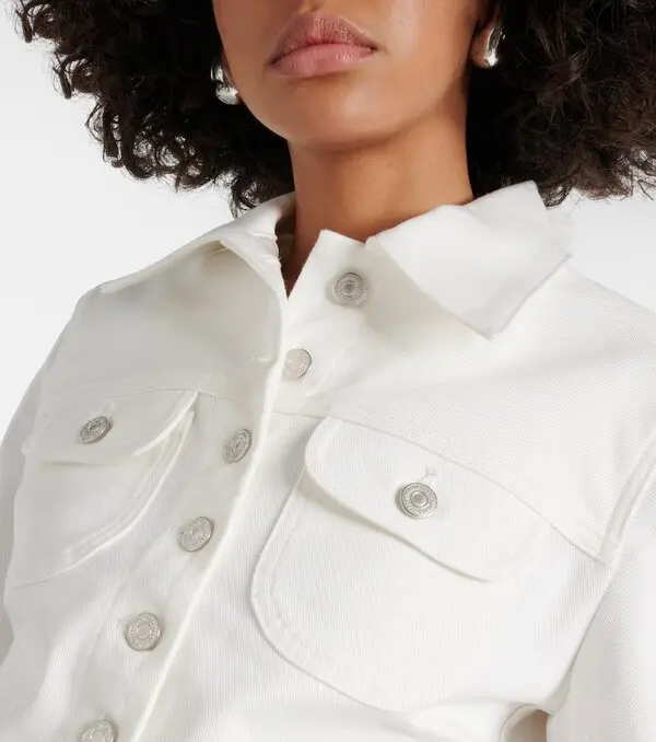COURREGES Cotton Denim Jacket
