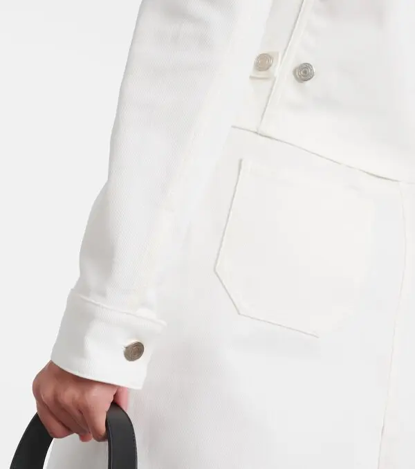 COURREGES Cotton Denim Jacket