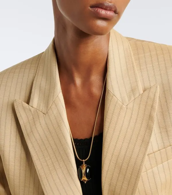 Isabel Marant Étoile Pendant Necklace With Natural Stone
