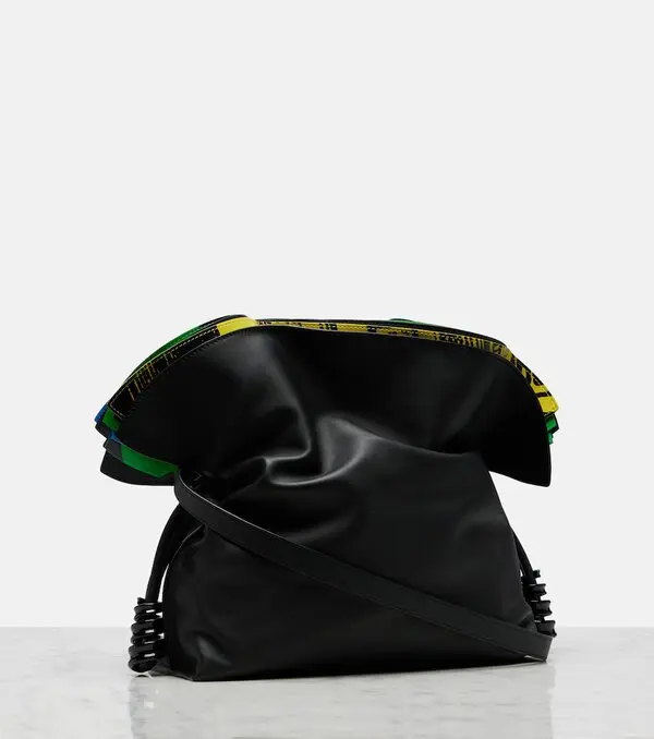 Loewe Flamenco Leather Clutch
