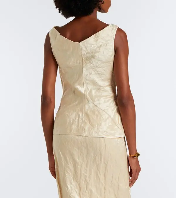 FFORME Sleeveless Cowl Neck Top