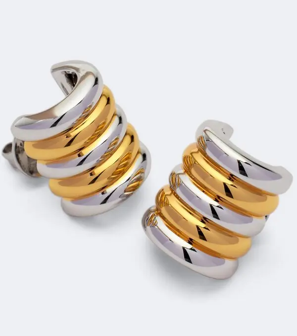 DEHANCHE Hollyhock Hoop Earrings