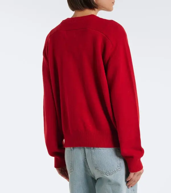 Loulou De Saison Oversized Cashmere Sweater - Red