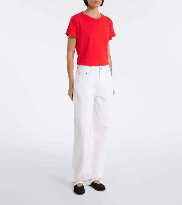 Loulou De Saison Samur Straight Jeans - White