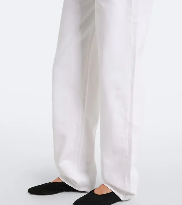 Loulou De Saison Samur Straight Jeans - White