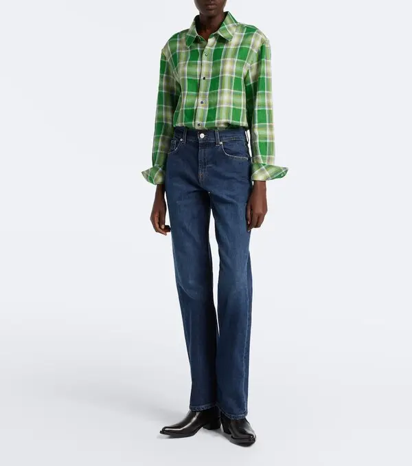 7 For All Mankind Tess Straight Jeans