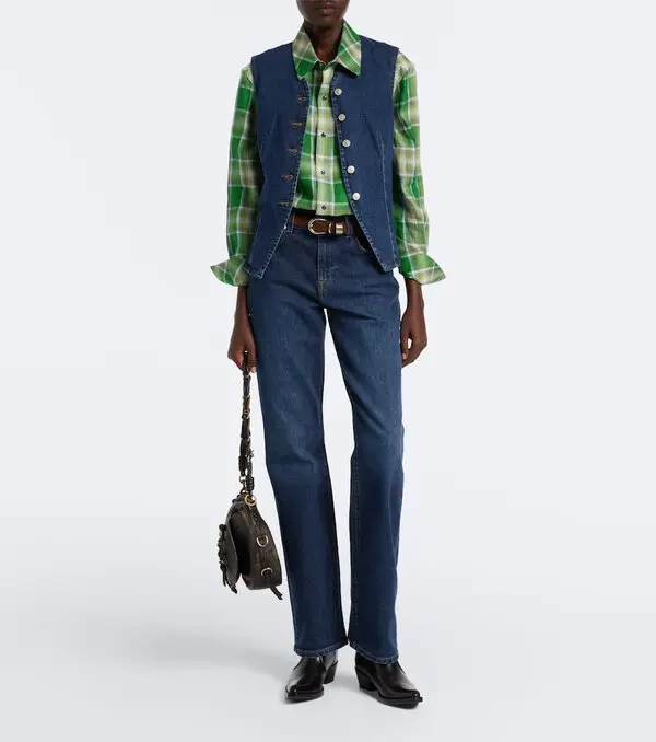 7 For All Mankind Tess Straight Jeans