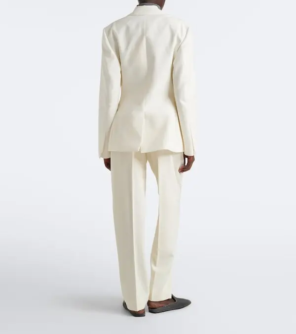 RÓHE Daria Virgin Wool Tapered Pants