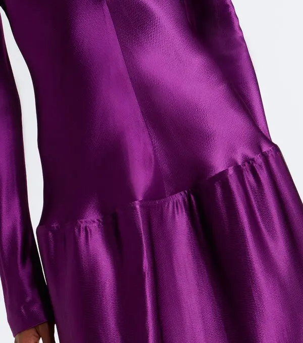 FFORME Satin Maxi Dress