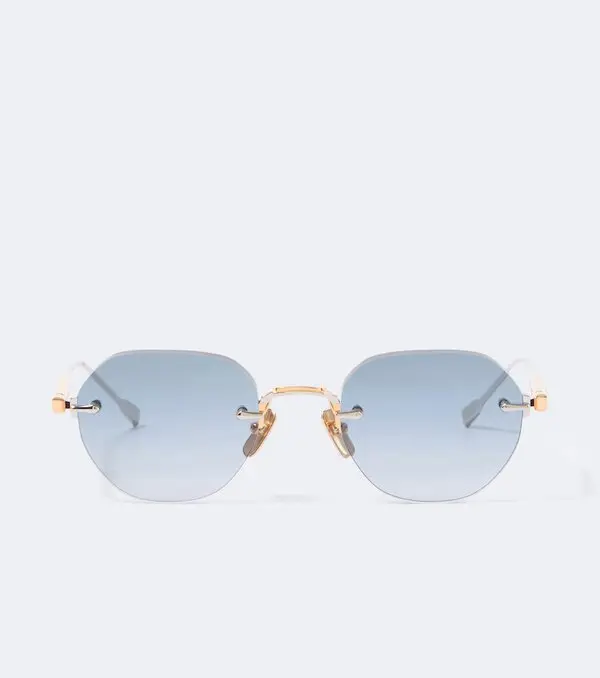 SATO Terebellum Round Frame Sunglasses - Gold