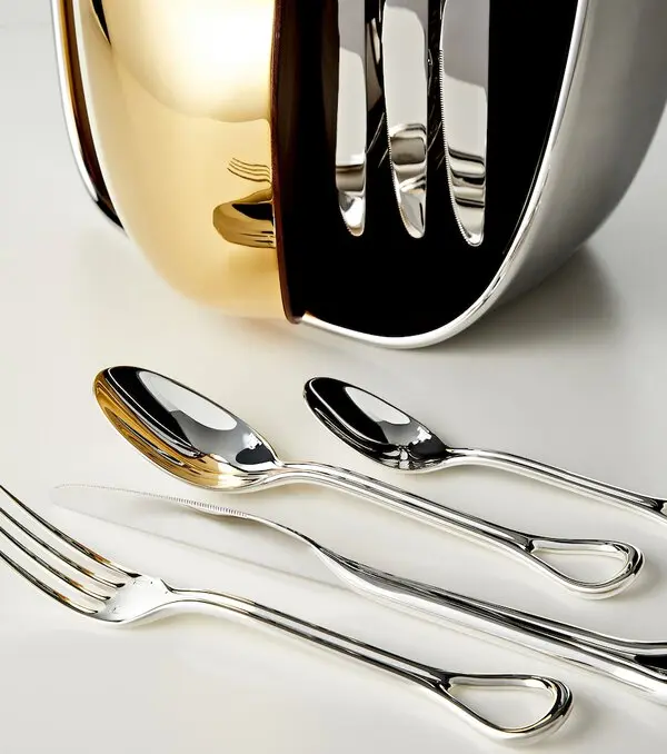 Christofle X Charlotte Chesnais Carrousel -plated 24-piece Cutlery Set