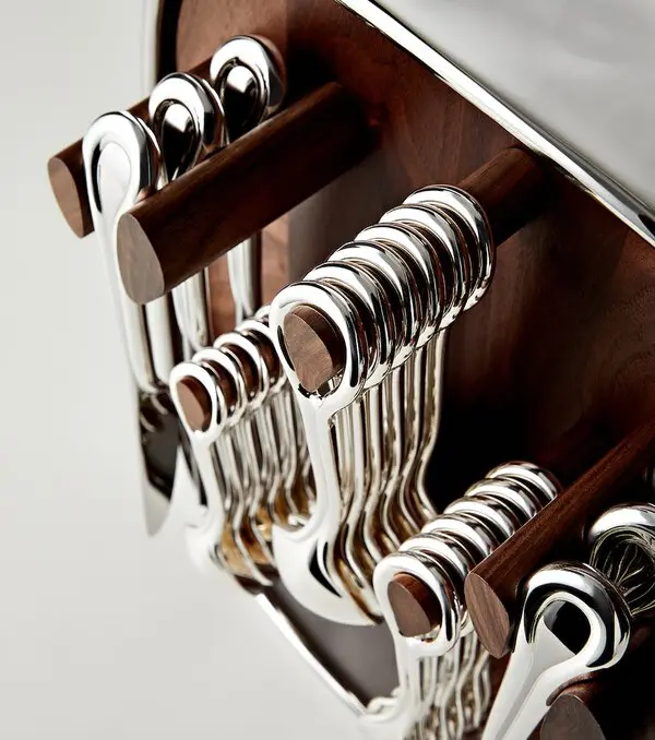 Christofle X Charlotte Chesnais Carrousel -plated 24-piece Cutlery Set