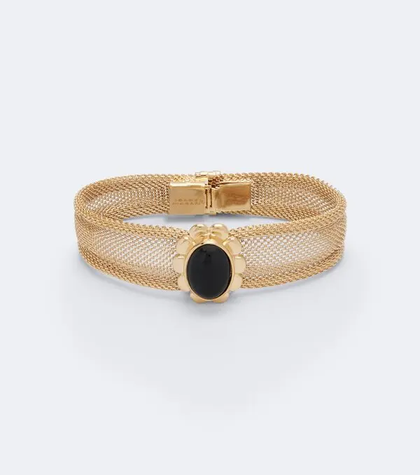 Isabel Marant Étoile Hanae Embellished Cuff Bracelet - Gold